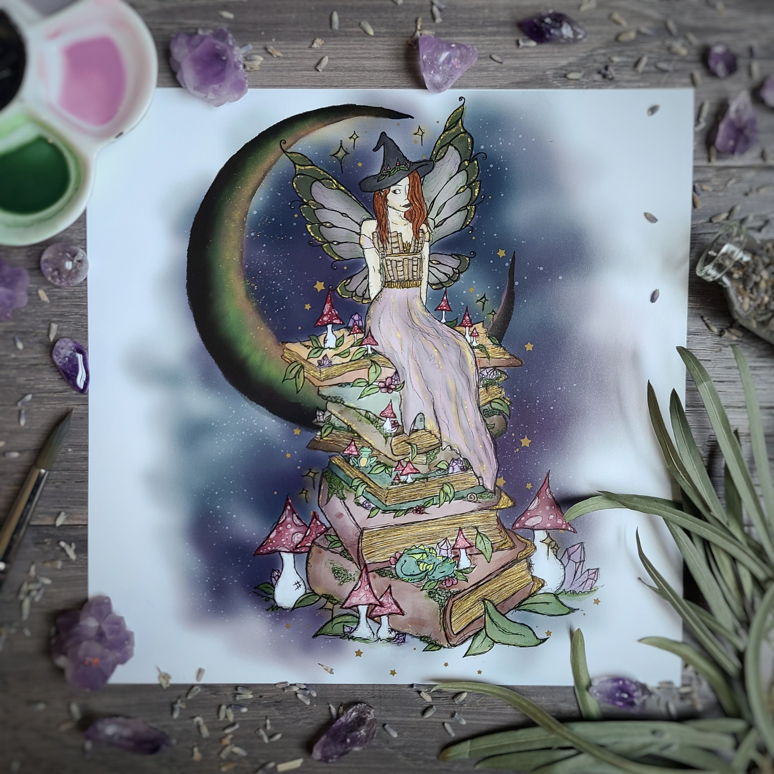 Bookish Fairy Witch – Archane Creations
