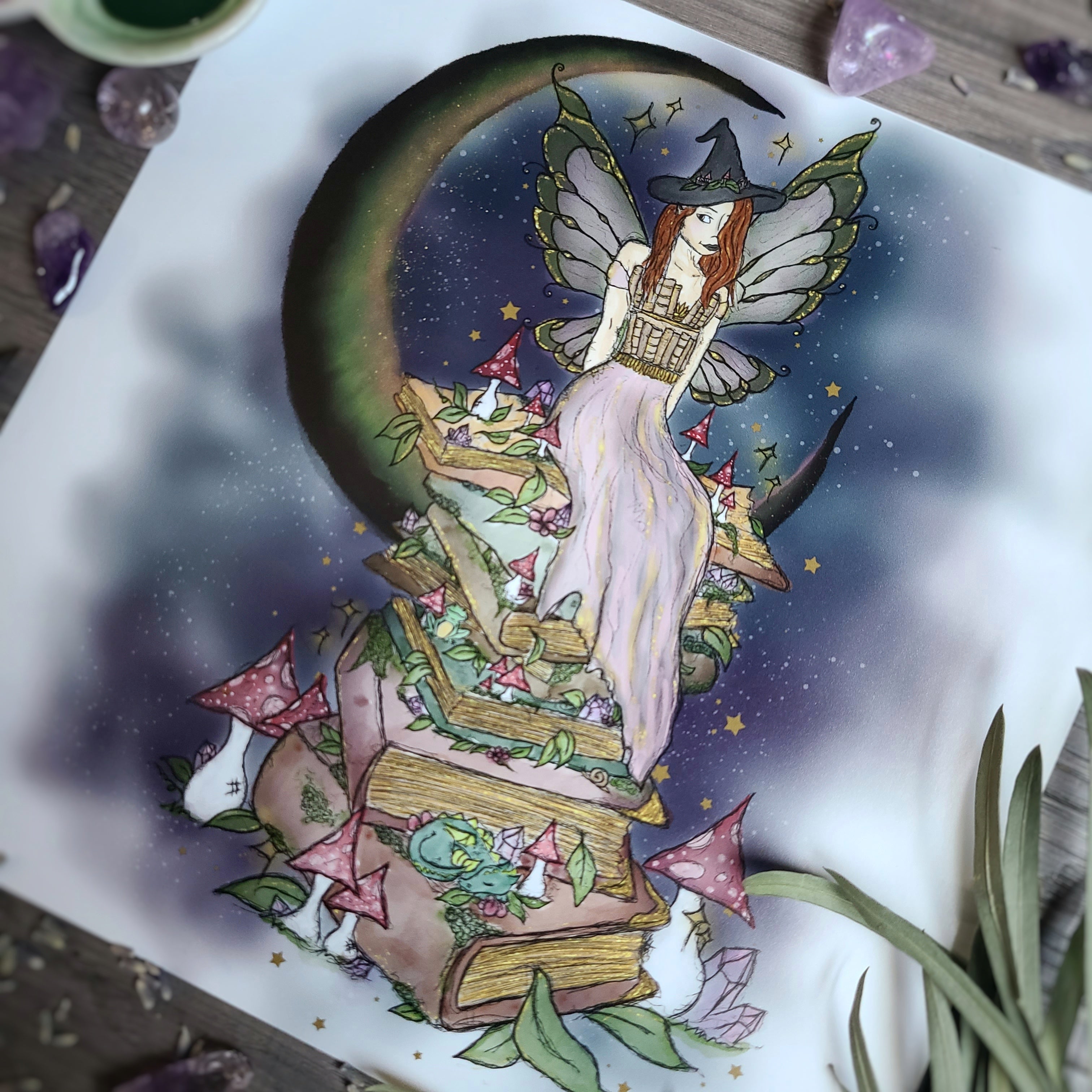 Bookish Fairy Witch – Archane Creations